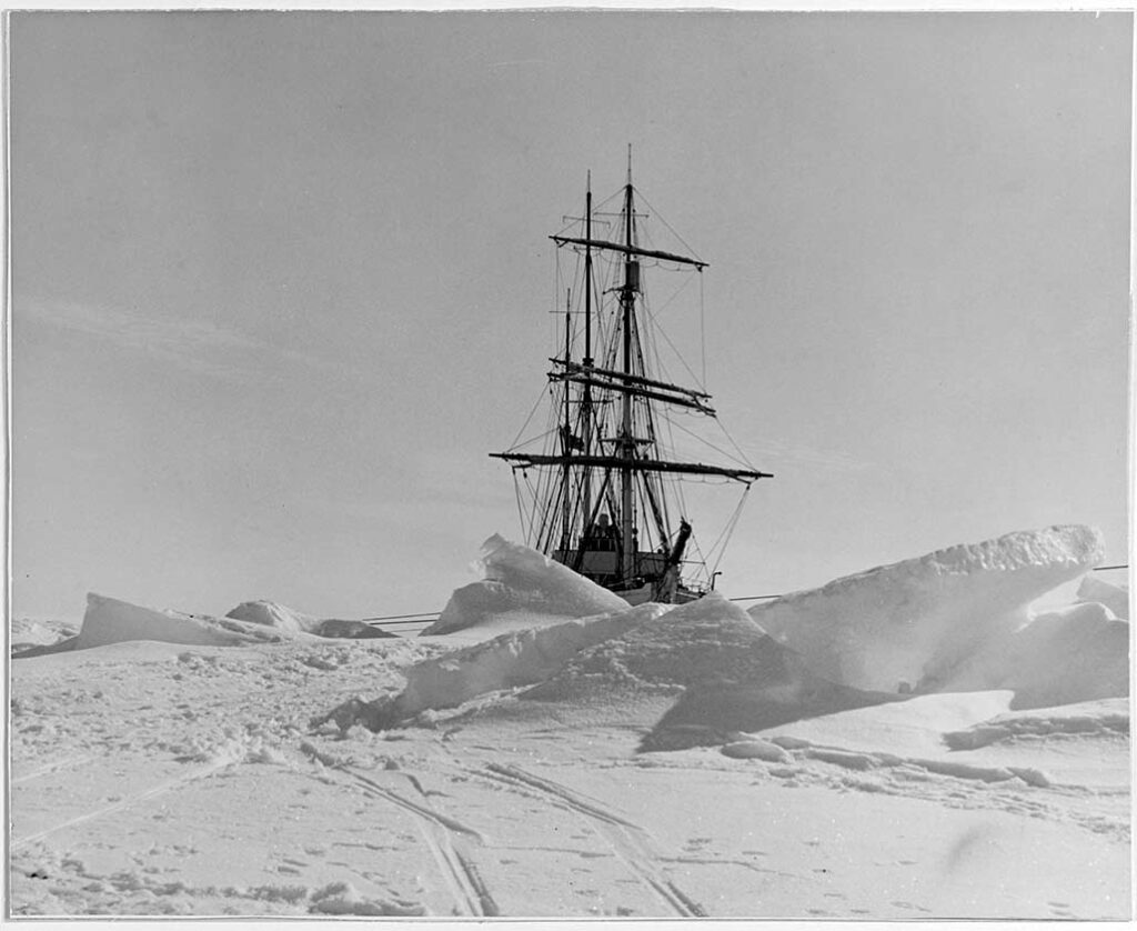 USS Bear – Black and White