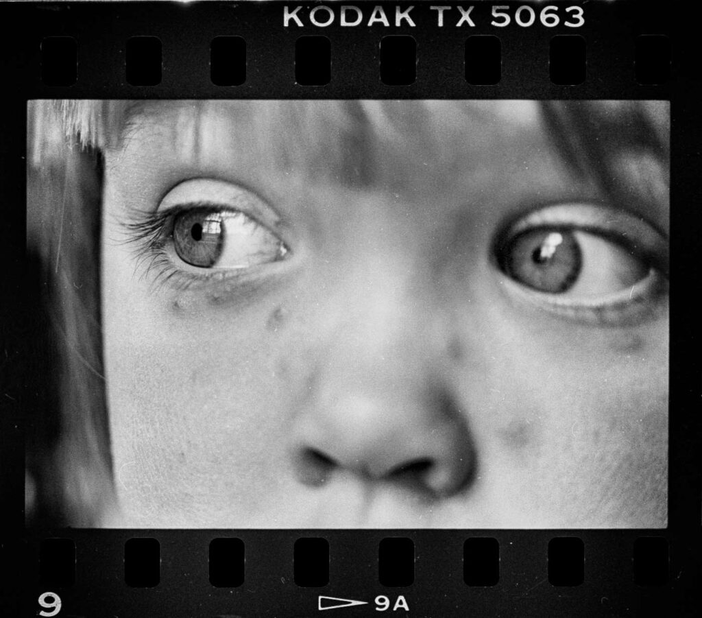 closeup – Black and White